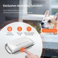 China IP67 Waterproof Rechargeable Dog Training Collar 1000m Remote Vibration Shock Free Nylon for sale