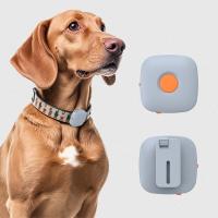 China Rechargeable Waterproof Dog Training Collar IP67 Vibration Anti Bark Stop Device Eco Friendly Plastic ABS M1 for sale