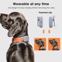 China Rechargeable Waterproof Dog Training Collar IP67 Vibration Anti Bark Stop Device Eco Friendly Plastic ABS M1 for sale