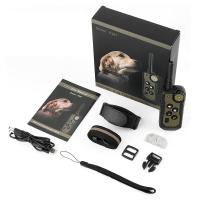 China IP67 Waterproof Rechargeable Dog Training Collar with Remote Control for Large Dogs 367 for sale