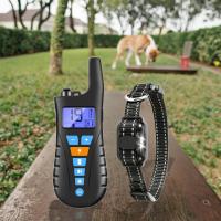China Remote Dog Training Collar with Shock Beep Vibration IP67 Waterproof for Small to Large Dogs for sale