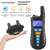 China Remote Dog Training Collar with Shock Beep Vibration IP67 Waterproof for Small to Large Dogs for sale