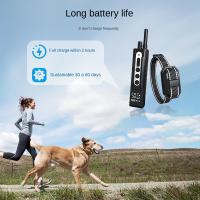 China Eco Friendly Nylon IP67 Waterproof Dog Training Collar 1000m Range Remote Electric Shock Sound for sale