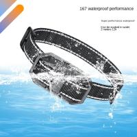 China Eco Friendly Nylon IP67 Waterproof Dog Training Collar 1000m Range Remote Electric Shock Sound for sale