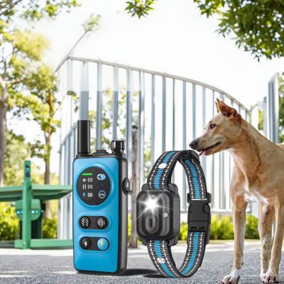 China Rechargeable Remote Dog Training Collar with Vibration and Shock Modes IP67 Waterproof for sale
