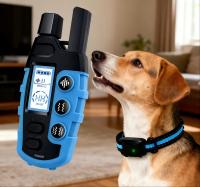 China Rechargeable Waterproof Dog Bark Collar IPX7 Remote Control Training Collar for Small to Large Dogs for sale