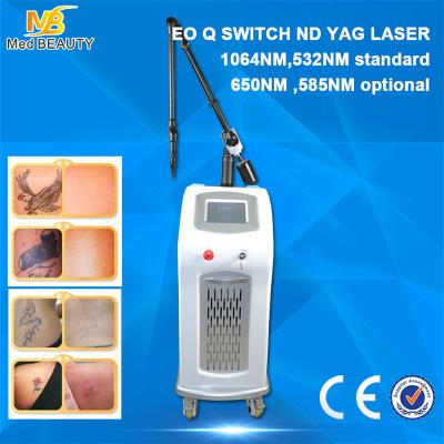 China Professional q switched nd yag laser tattoo removal machine with best result for sale