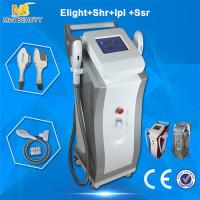 China Safe ABS IPL Beauty Equipment , Elight SHR Permanent  Hair Removal Machine for sale