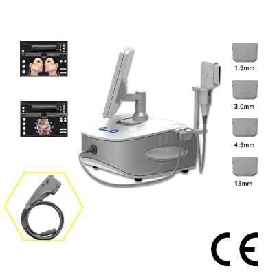 China Eyebrow Lifting HIFU Machine High Peak Power Triple Layer Lifting Effect System for sale