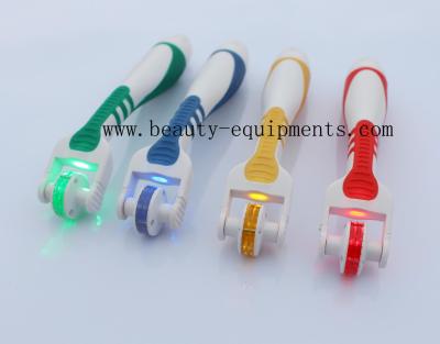 China LED 540 Needles Derma Rolling System Micro Needle Roller Therapy For Skin Rejuvenation for sale