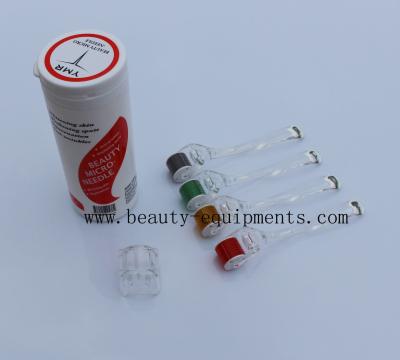 China 0.2mm 192Needles Derma Rolling System For Daily Skin Care With Titanium Needles for sale