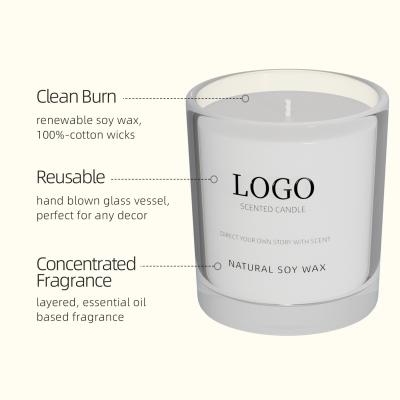 China Burn Time Approximately 35 Hours Per Candle Scented Candle Gift Set Medium Scent Strength Perfect for Relaxation and Home Ambiance for sale