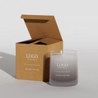 China Lightweight Whisky Scented Candle High End Custom Logo And Packaging for sale