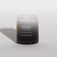 China Lightweight Whisky Scented Candle High End Custom Logo And Packaging for sale