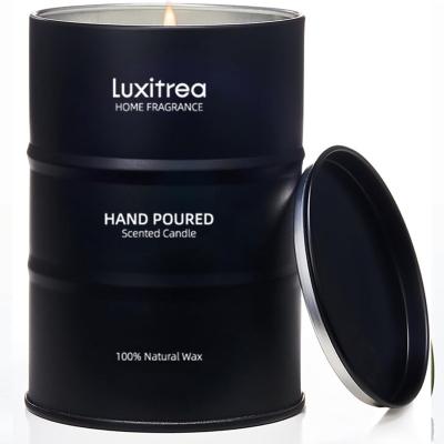 China 12oz Bottle Labeller Private Label Candle Packaging Equipment Optimize Label Placement and Boost Manufacturing Efficiency for sale