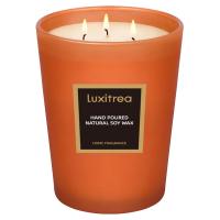 China Hand Poured Birthday Gift Candle Champagne And Peach Blossom Scent 3oz for sale