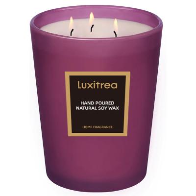 China Focus And Productivity Private Label Candle Essential Oil Blend‌ Peppermint Rosemary Candle 3 Oz for sale