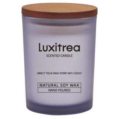 China Lilac Hypnos Private Label Scented Candles Dusk Reverie 4 Oz With Lead Free Cotton Wick for sale