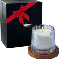 China 8 Oz Whisky Glass Candle Rosemary Patchouli Juniper 40 Hours Juniper Scented Candle for sale