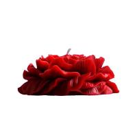 China Misty Forest flower shaped candle Sandalwood Cedarwood 30 Hours Burning for sale