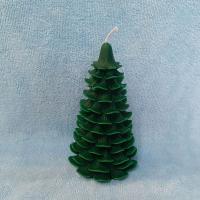 China 6 Oz Pine Tree Shaped Candle Natural Compact And Cute For Bedroom Display for sale
