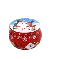 China Seaweed Sea Salt Tin Jar Candle 30 Hours 4 Oz The Aroma Of Bluebell Ocean for sale