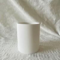 China Ceramic Bottle Grapefruit Scented Candle 4oz With Lead Free Cotton Wick for sale