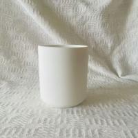 China Ceramic Bottle Grapefruit Scented Candle 4oz With Lead Free Cotton Wick for sale