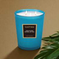 China Luxitrea Yoga Meditation Candle With Lemongrass Eucalyptus Essential Oils‌ 3 Oz for sale