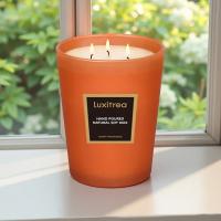China Easy Cleanup Lemongrass And Ginger Candle Modern Wellness‌ For Relaxation for sale