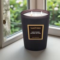 China Private Label Cedarwood And Amber Candle For Modern Decor‌ 13 Oz With Glass Jar for sale