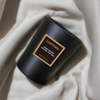 China Private Label Cedarwood And Amber Candle For Modern Decor‌ 13 Oz With Glass Jar for sale