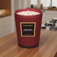 China 13oz Private Label Candle Romantic Rose And Oud Candle For Bedroom Ambiance‌ for sale