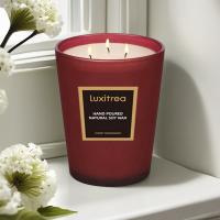 China 13oz Private Label Candle Romantic Rose And Oud Candle For Bedroom Ambiance‌ for sale