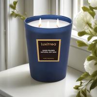 China Boho Style Private Label Candle Patchouli Ylang Ylang Scented Candles For Relaxation‌ 13oz for sale