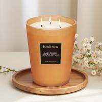 China 13 Oz Private Label Luxury Candles Black Fig And Tobacco Leaf Long Lasting for sale