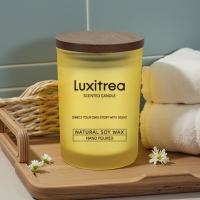 China Luxitrea Candle  Citrus Chai   Morning Sunshine in Candle Form 4oz  Private Label Candle for sale