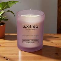 China Luxitrea Candle   Lavender Fields   Your Nighttime Serenity Candle 4 oz Private Label Candle for sale