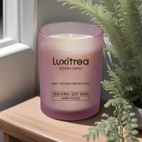 China Luxitrea Candle   Lavender Fields   Your Nighttime Serenity Candle 4 oz Private Label Candle for sale