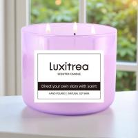 China Luxitrea Candle   Lilac Musk Scented Candle  Suitable for Bedroom or Study 10 oz Private Label Candle for sale