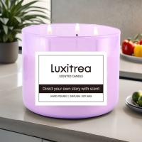 China Luxitrea Candle   Lilac Musk Scented Candle  Suitable for Bedroom or Study 10 oz Private Label Candle for sale