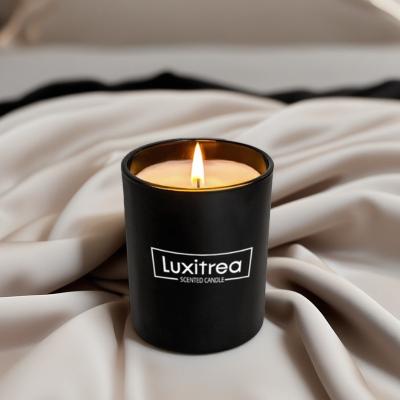 China Reusable Container Scented Candle Gift Set Natural Essential Oils Home Fragrance Collection for Elegant Ambiance and Relaxation for sale