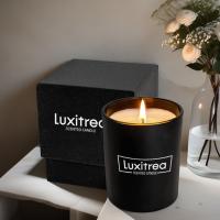 China Handmade Aroma Scented Candle Featuring Natural Essential Oils Suitable for Aromatherapy and Stress Relief Applications for sale