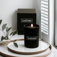 China Reusable Container Scented Candle Gift Set Natural Essential Oils Home Fragrance Collection for Elegant Ambiance and Relaxation for sale