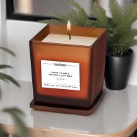 China 8Oz  Private Label Candle Glass Jar Cedar Scented Candle For Home Scented for sale