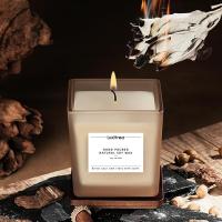 China Private Label Candle Luxitrea Candle White Peach Oolong Fragrant Aroma Candle 3 oz for sale