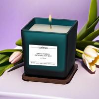 China Private Label Candle Luxitrea Candle Lemon mint scented candle for sale