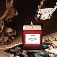 China Luxitrea Candle Private Label Candle 3 oz Sandalwood Rose Scented Candle Creating a luxurious atmosphere for sale