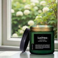 China Luxitrea Candle Scented Soy Wax Candle 11 oz 2 Wick 70H Burn Time Greer Nightingale Scented Candle for sale