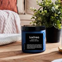 China Customize Tea Scented Candle 2 Wick 70H Burn Time Soy Wax 11 Oz Candle for sale